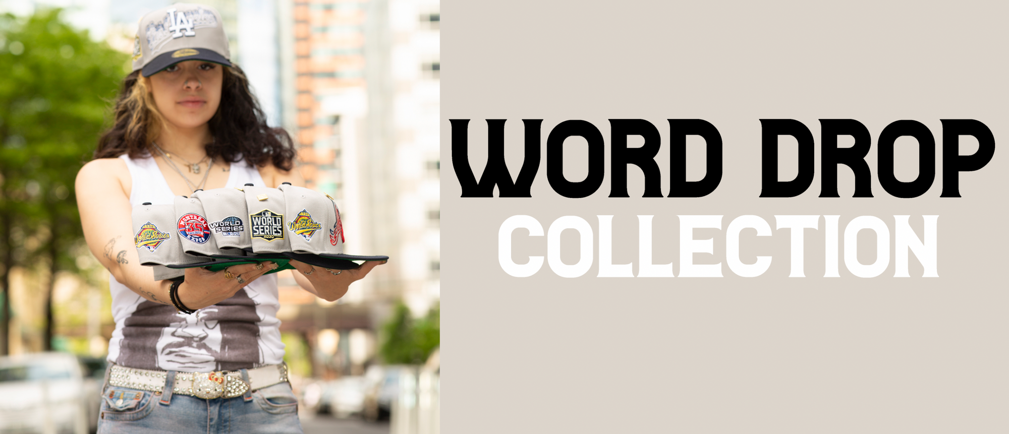Word Drop Collection – CapsuleHats