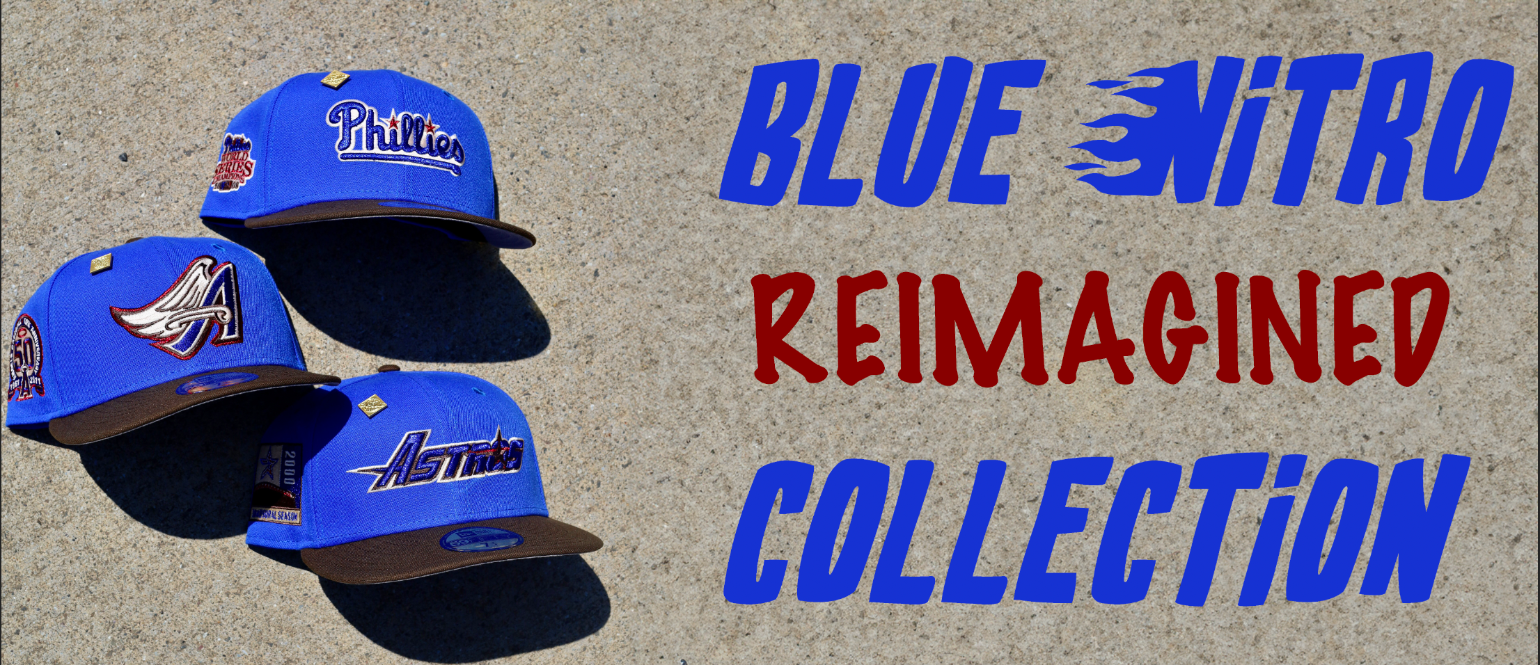 Blue Nitro Reimagined Collection – CapsuleHats
