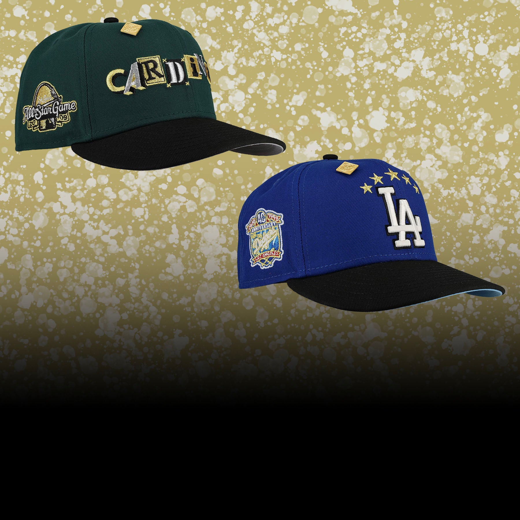 Dodgers/Cardinals Metallic 2 Pack – CapsuleHats