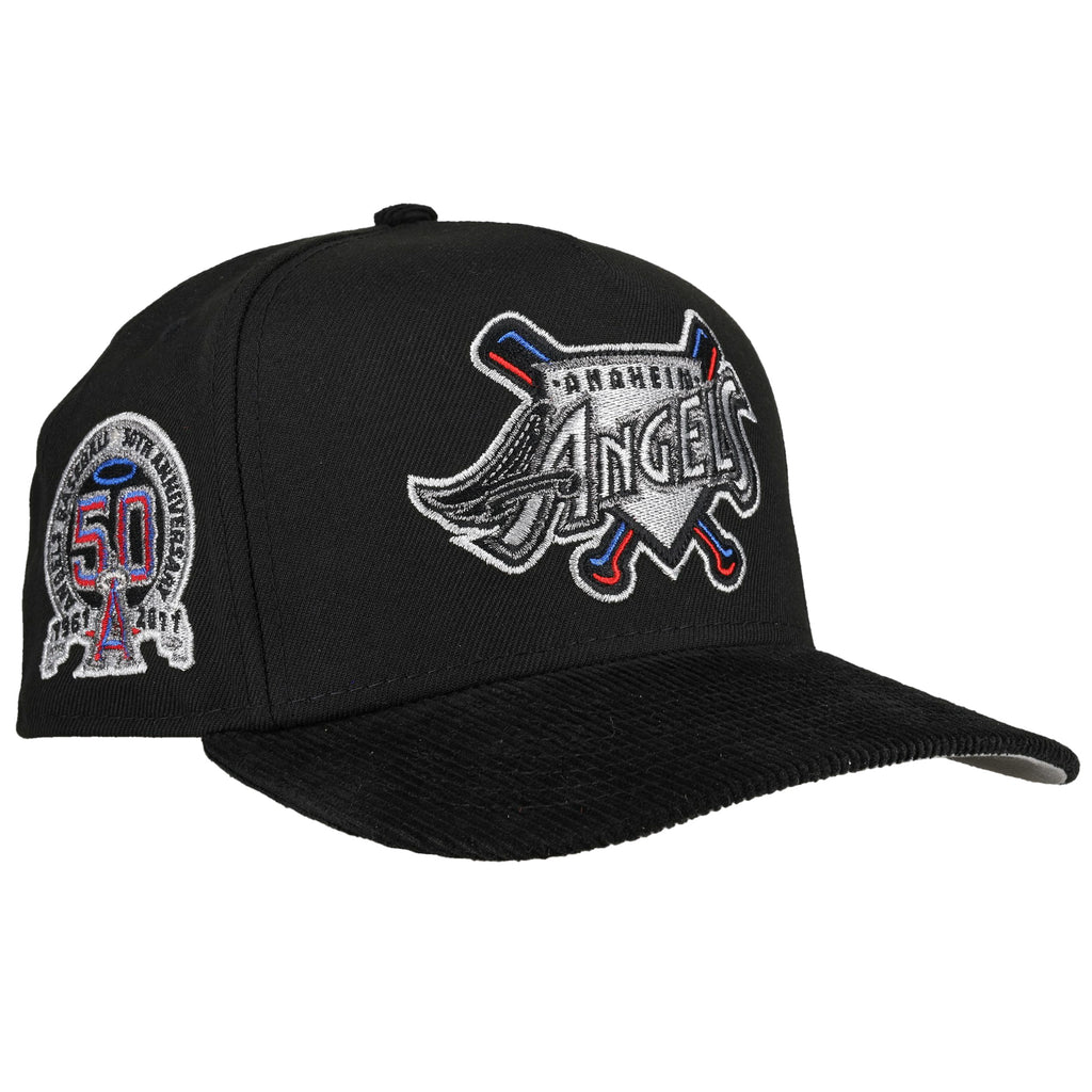 Anaheim Angels 50th Season Metallic 9Fifty A Frame Snapback Hat (Cordu ...
