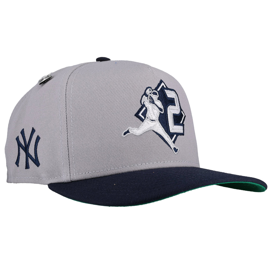 New York Yankees Derek Jeter 2 9Fifty A Frame Snapback Hat – CapsuleHats