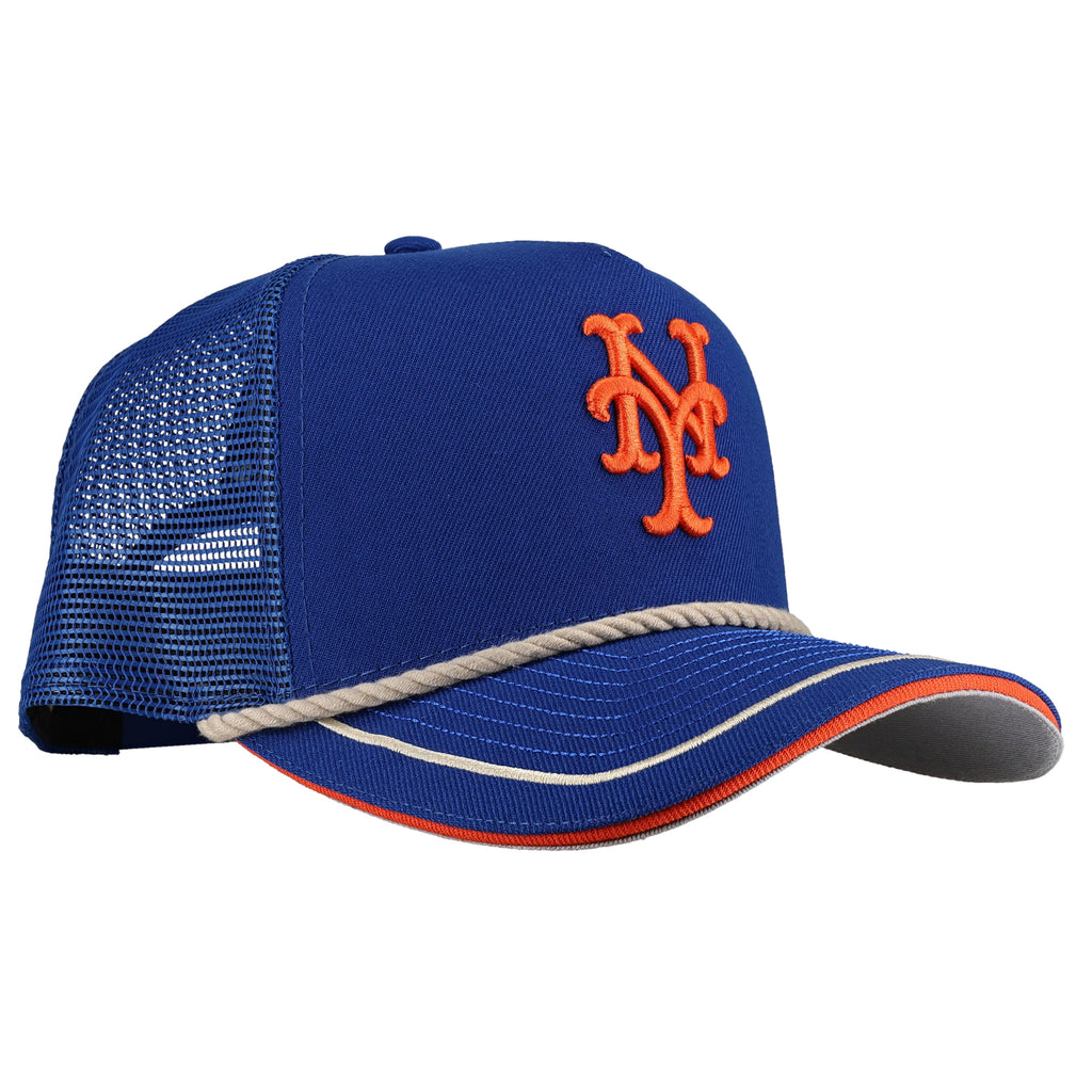 New York Mets 9Fifty A Frame Rope Trucker Snapback Hat – CapsuleHats