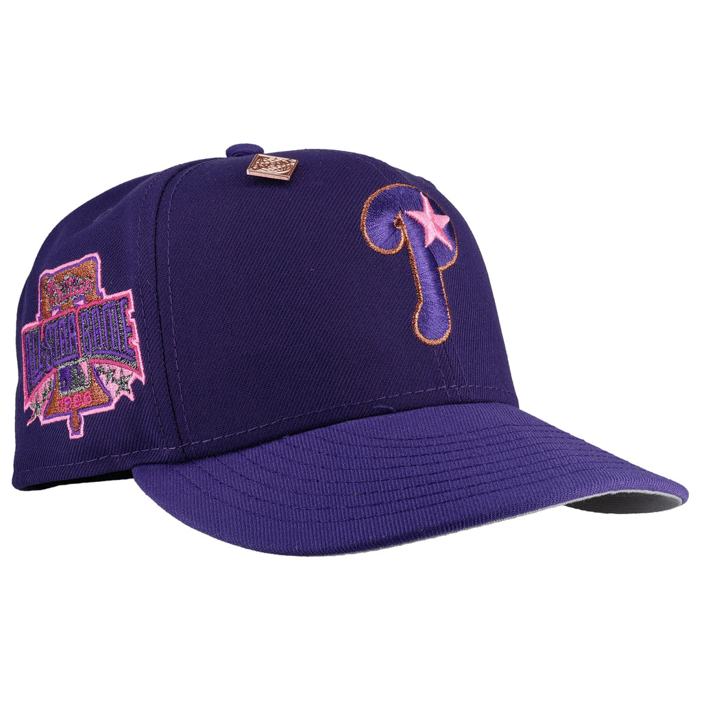 Philadelphia Phillies 1996 All Star Game Purple Metallic 59Fifty Fitte ...