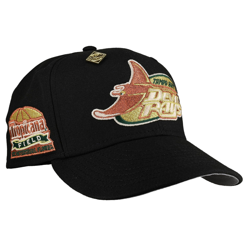 Tampa Bay Rays Tropicana Field Gold Copper Dust Metallic 59Fifty Fitte ...