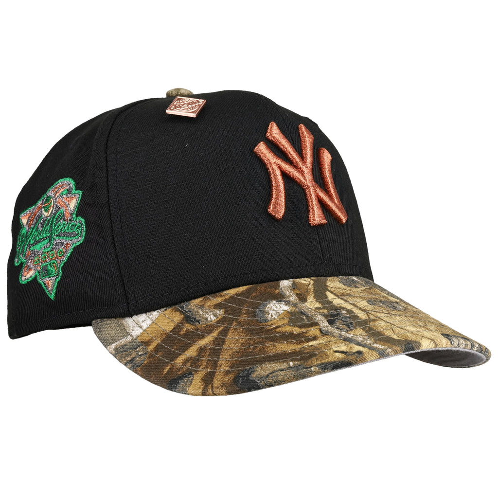 New York Yankees 2000 World Series Real Tree Copper 59Fifty Fitted Hat ...