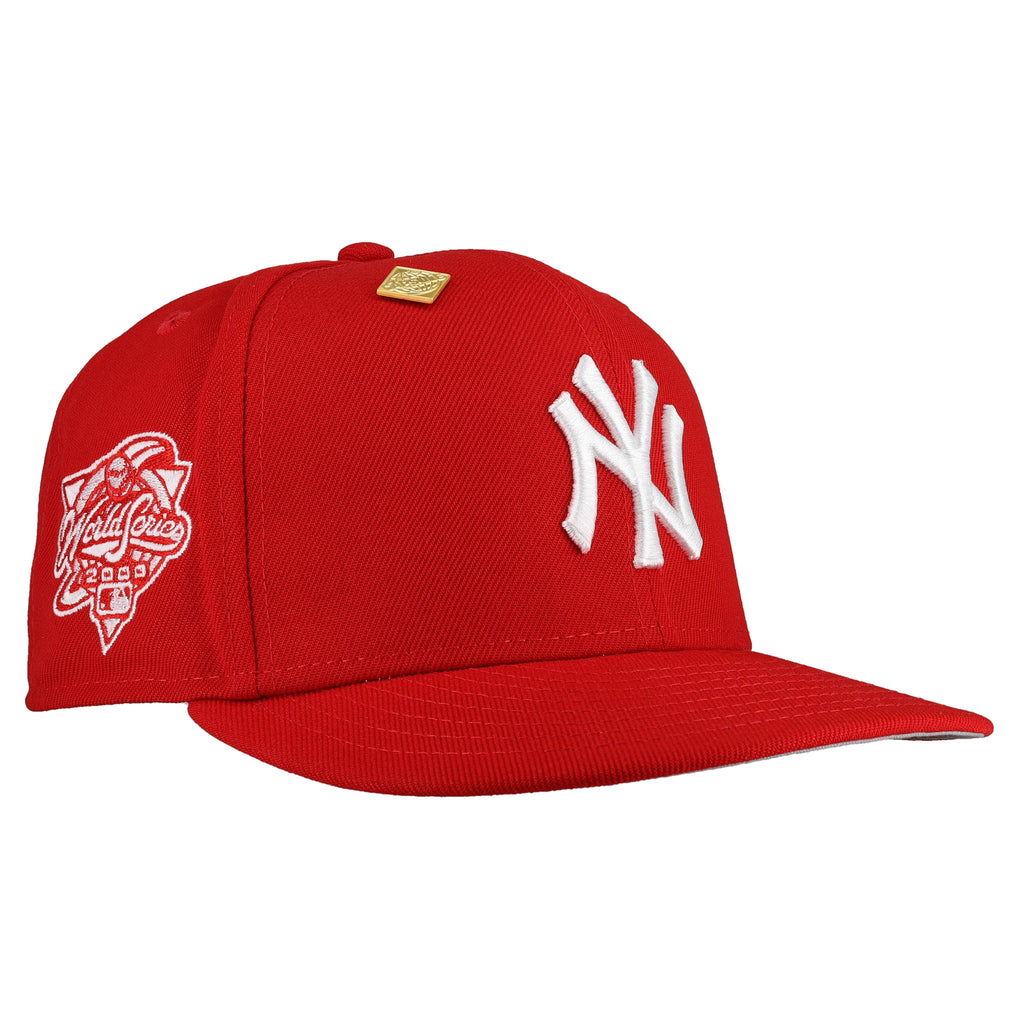 New York Yankees 2000 World Series Red/White 59Fifty Fitted Hat ...