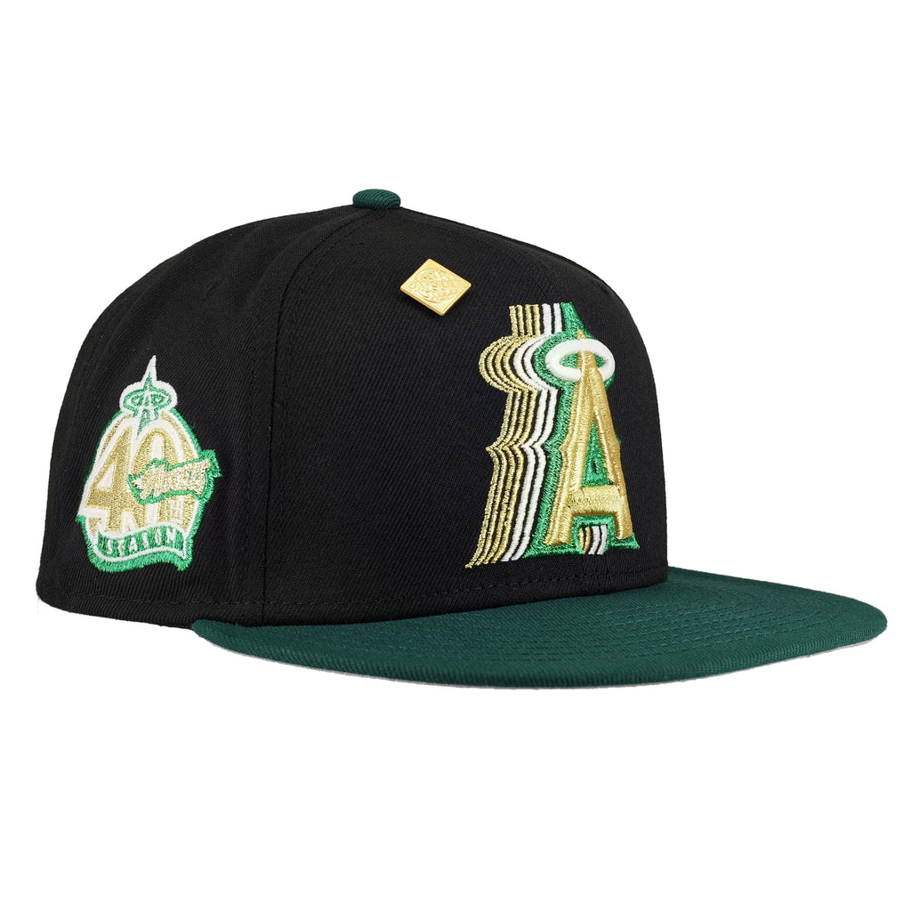 Anaheim Angels 40th Season Side Patch 59Fifty Fitted Hat – CapsuleHats