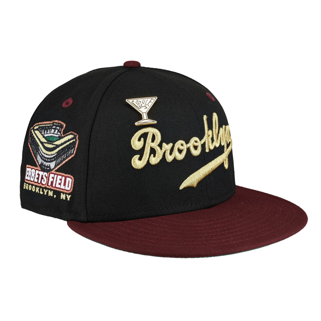 Brooklyn Dodgers Upper Class Collection Ebbets Field Fitted Hat ...