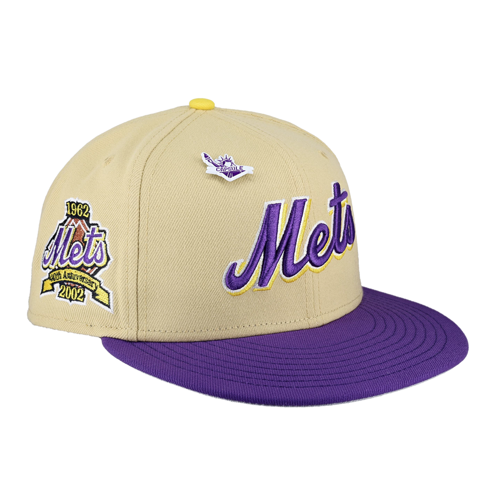 New York Mets Liberty Collection 40th Anniversary Patch 59Fifty Fitted ...