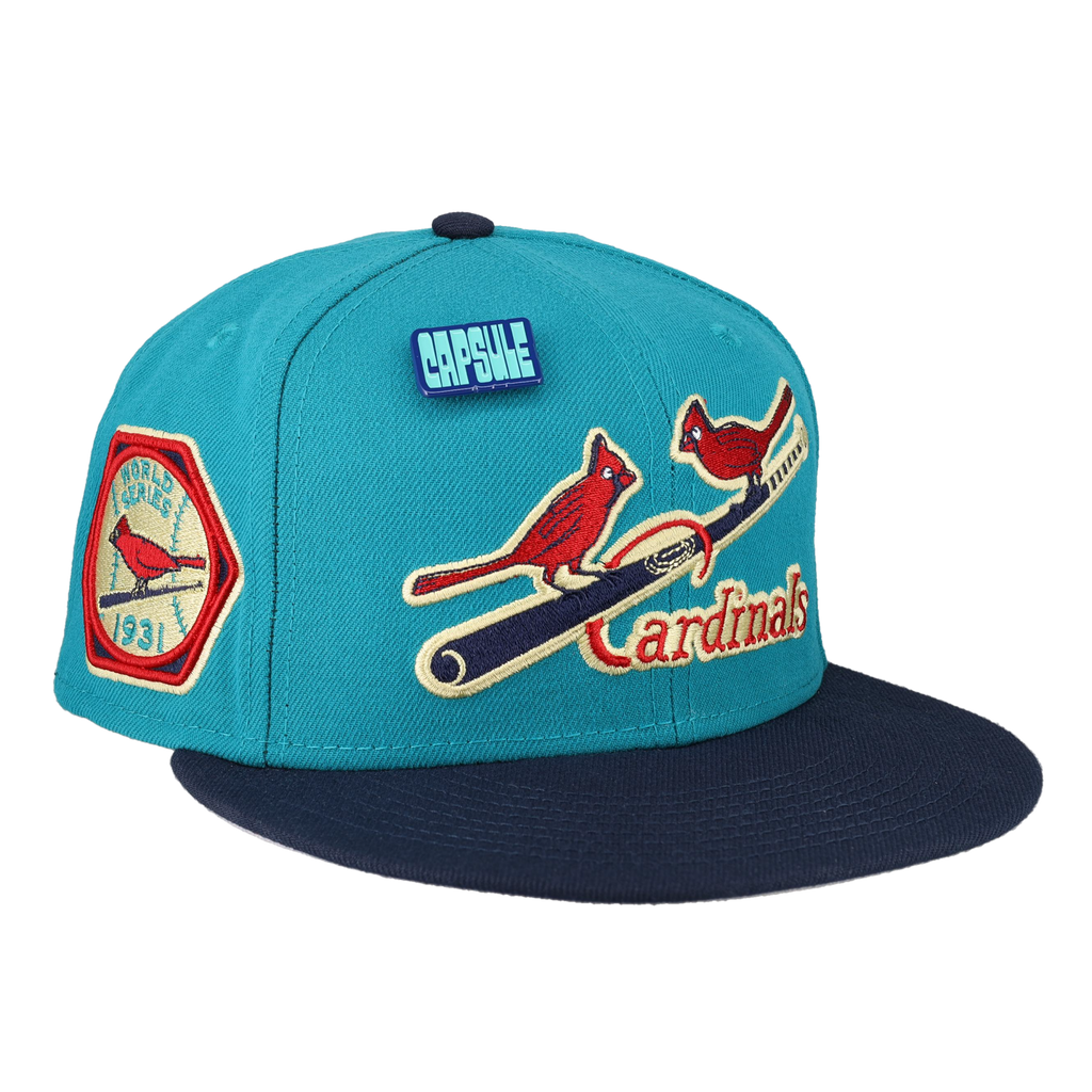 St Louis Cardinals Real Teal Collection 1931 World Series 59Fifty ...